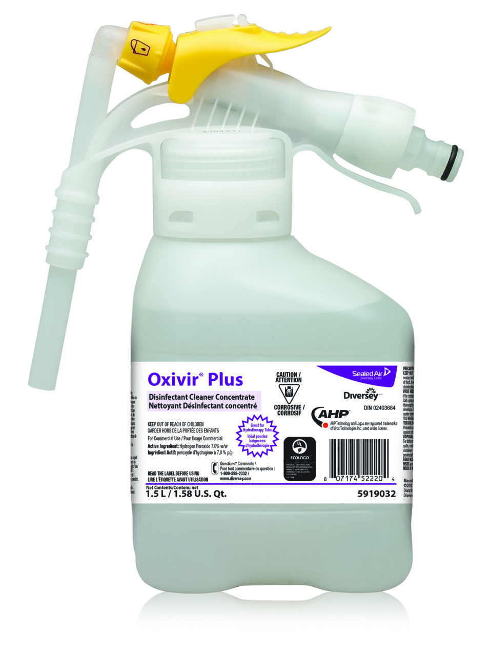 OXIVIR PLUS - DAMI - PRODUITS SANITAIRES INDUSTRIELS