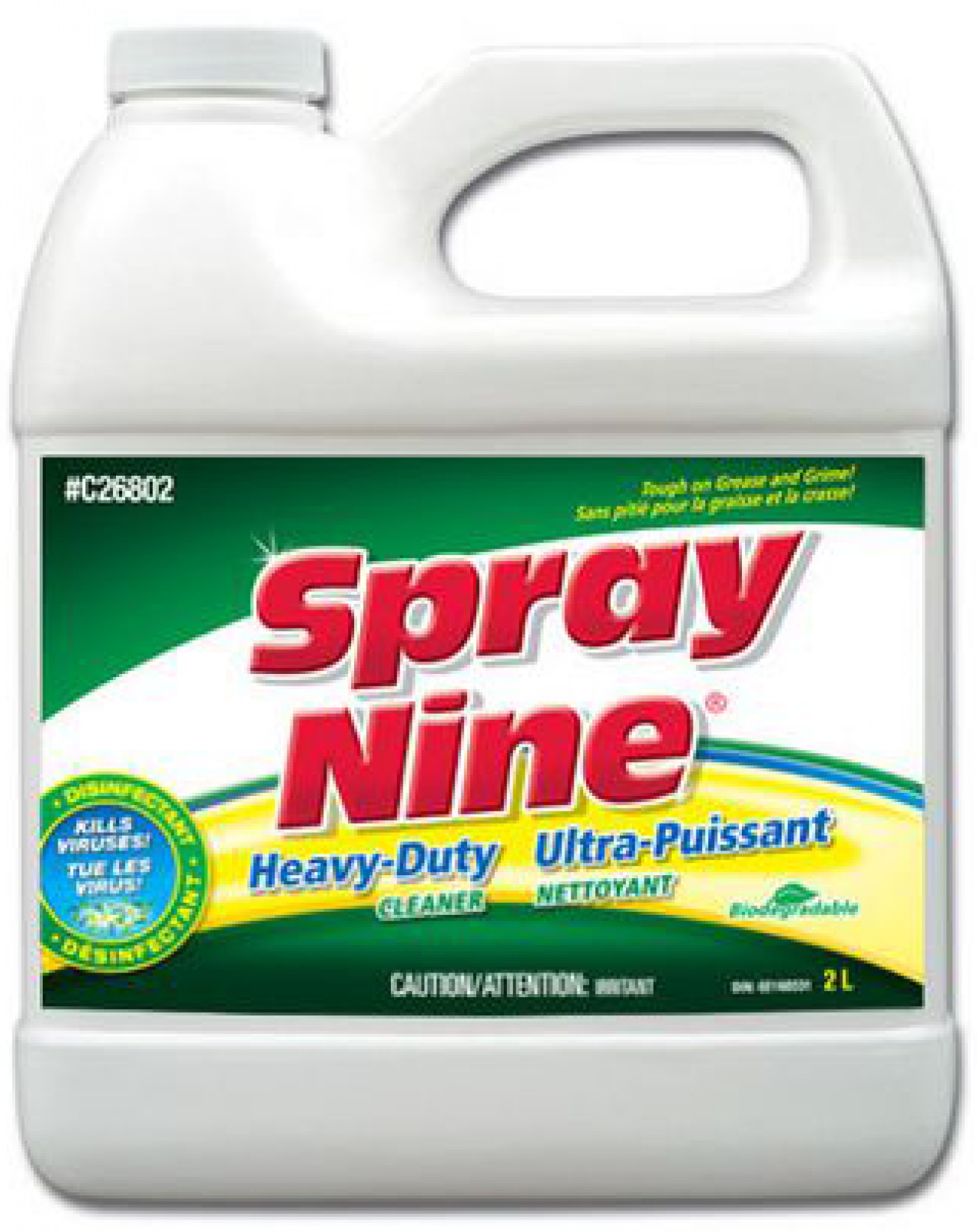 SPRAY NINE H-DUTY CLEANER, DEGREASER & DISINFECTANT, RTU, Sans Batterie ...